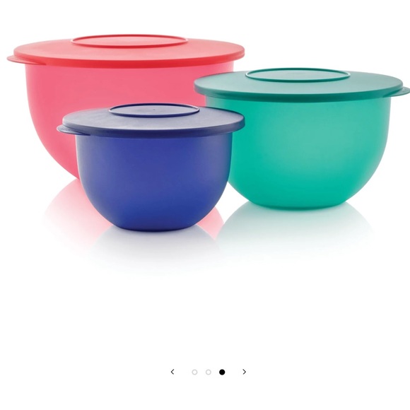 Tupperware | Kitchen | Tupperware Impressions Classic Bowl Set | Poshmark